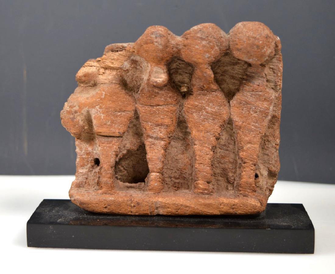 Ancient Egyptian Wood Cavetto Cornice Fragment - Sep 17, 2017 | Eddie's ...