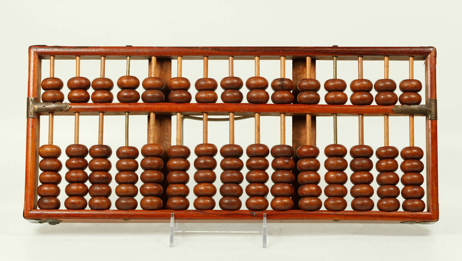 Chinese Hard Wood Suanpan Abacus Auction