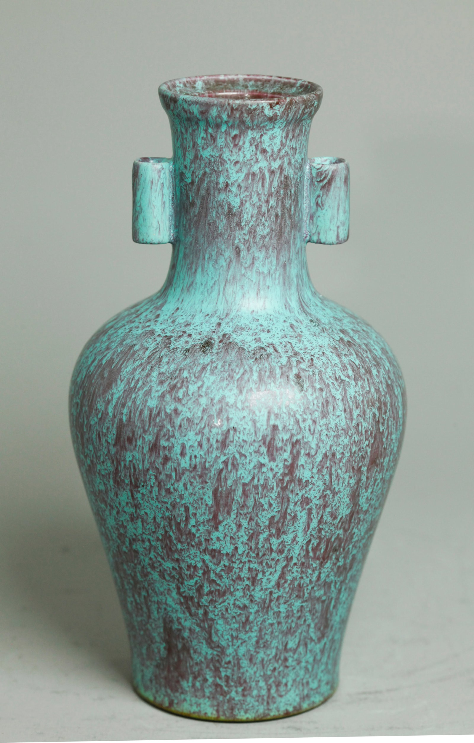 Chinese Robin's Egg Glaze Porcelain Arrow Vase Auction