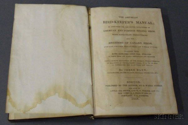 (ornithology), Mann, James, The American Bird Keep