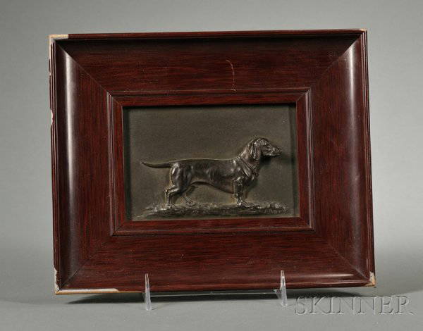 Fritz Diller (german, 1875 1945) Bronze Relief Pla