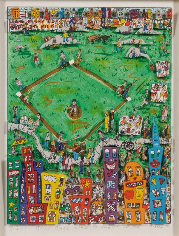 158: James Rizzi (American, b. 1950) Baseball Like it O - Sep 11, 2009 ...
