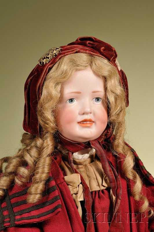 31: Simon & Halbig 151 Character Girl, Germany, c. 1910