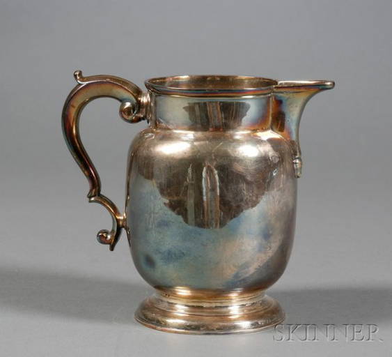 George Ii Silver Milk Jug, London, 1734, Maker Proba