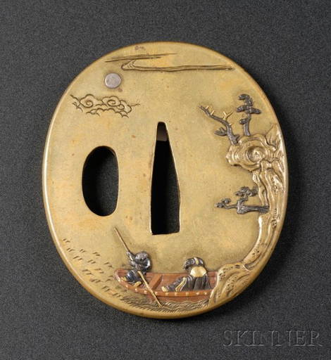 Sword Guard, Japan, 18th/19th Century, Sentoku With