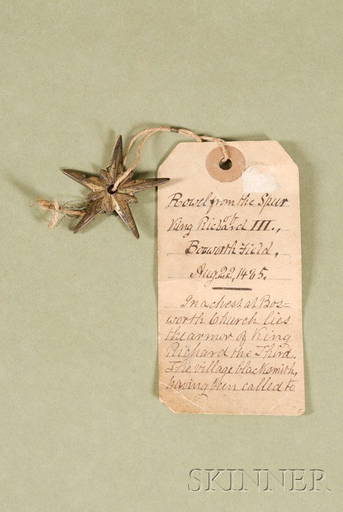 English Steel Spur Rowel, Possibly 15th Century, W