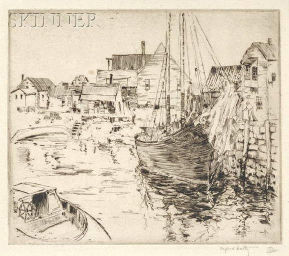 Alfred Heber Hutty (american, 1877 1954) The Quiet