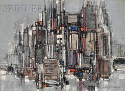 Max Gunther (Swiss, 1934-1974) Light Night. - Sep 24, 2016 | Susanin's ...