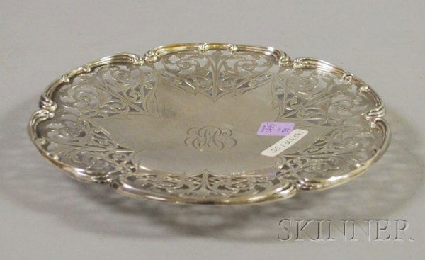 39: The Sweetser Company Reticulated Sterling Silver Re