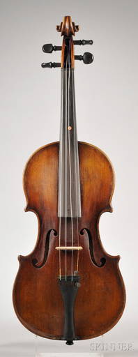 German Violin, C. 1900, Labeled ...cappa..., Lengt