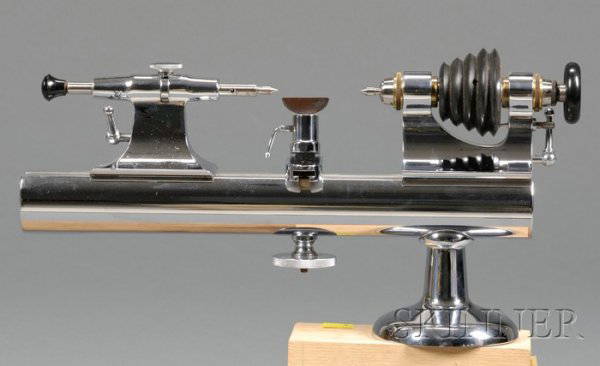 Peerless Marshall 12 Inch Watchmaker's Lathe, In