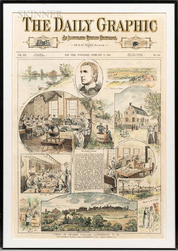 The Daily Graphic An Illustrated Evening Newspaper, New