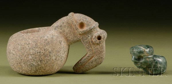 Two Pre Columbian Mace Heads, Costa Rica, Nicoya, C