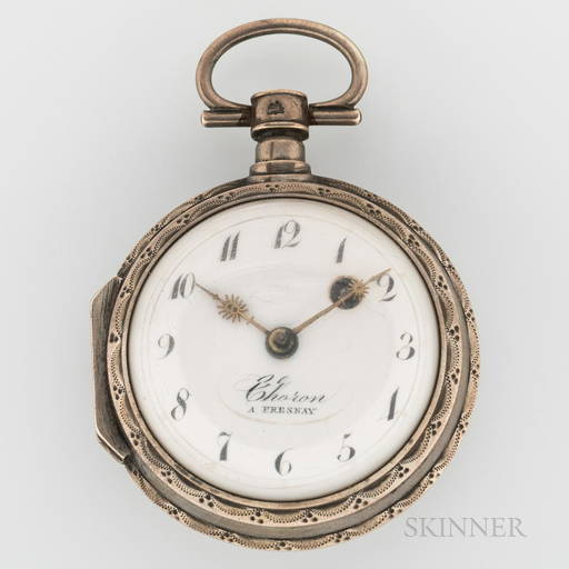 Two Silver Cased Open Face Watches