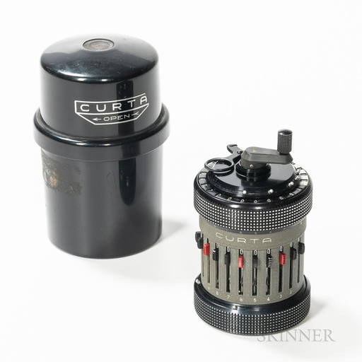 Curta Type II Calculator - Oct 20, 2021 | Skinner in MA