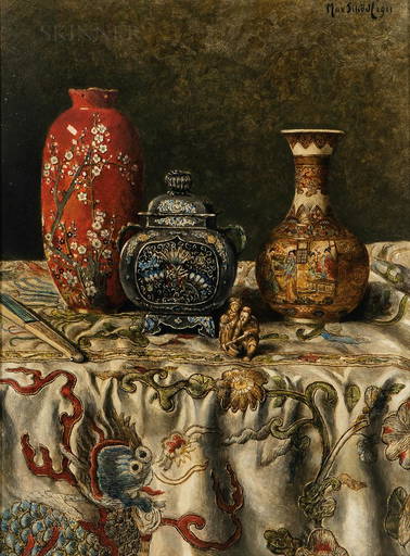 Max Schödl (Austrian, 1834-1921), Chinese Still Life, - Nov 18, 2021 ...