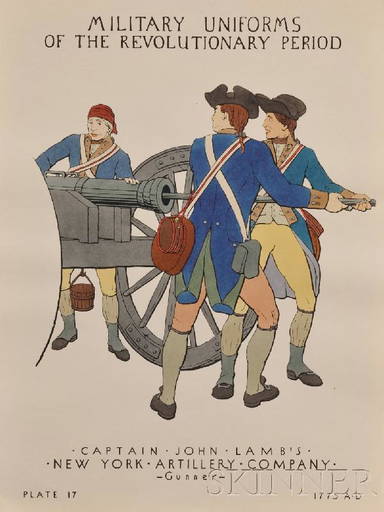 (revolutionary War Uniforms), A Handbook Of Milita