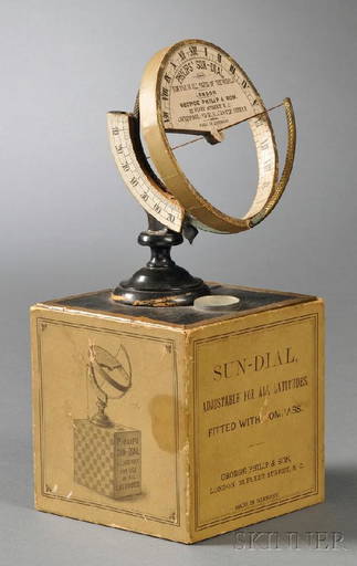 Philips' Adjustable Sundial By George Philip & Son