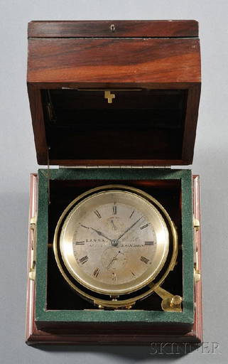 288: Two-Day Marine Chronometer by Barraud, London, No. - Nov 20, 2010 ...