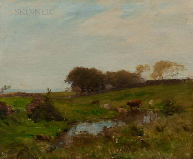 Frederic Porter Vinton (American, 1846-1911), Pool near Paradise ...