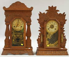 William L. Gilbert Gingerbread Clock - Mar 18, 2017 | Bremo Auctions in VA