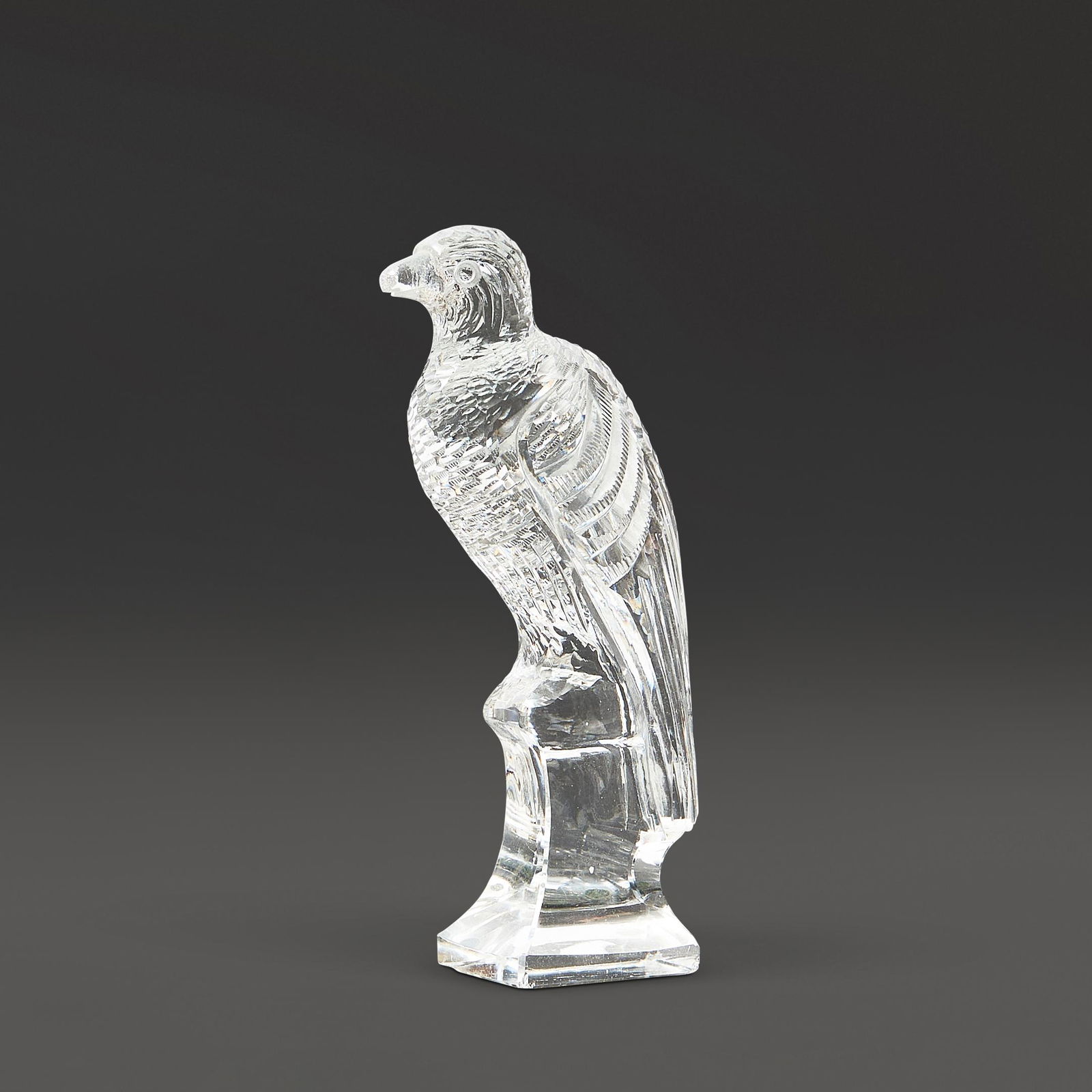Steuben Cast and Cut Glass Eagle Sculpture, Corning, New York, c. 1925 ...