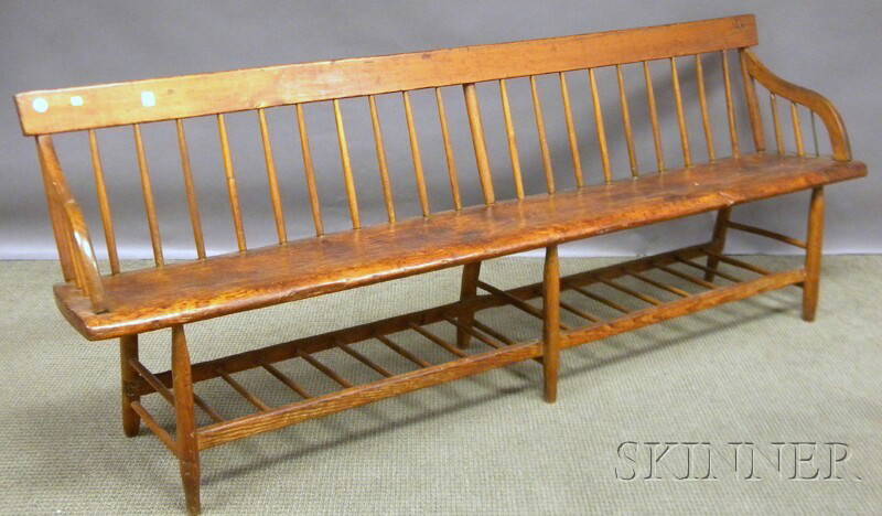 Pine Deacon's Bench, Lg. 84 In.