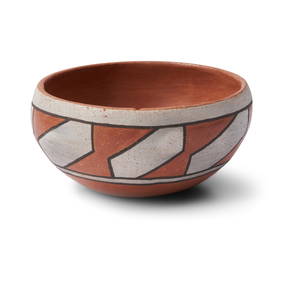 Red Clay and Copper Bowl Signed Gerald Pinto Navajo Pot - Sep 15, 2019 ...