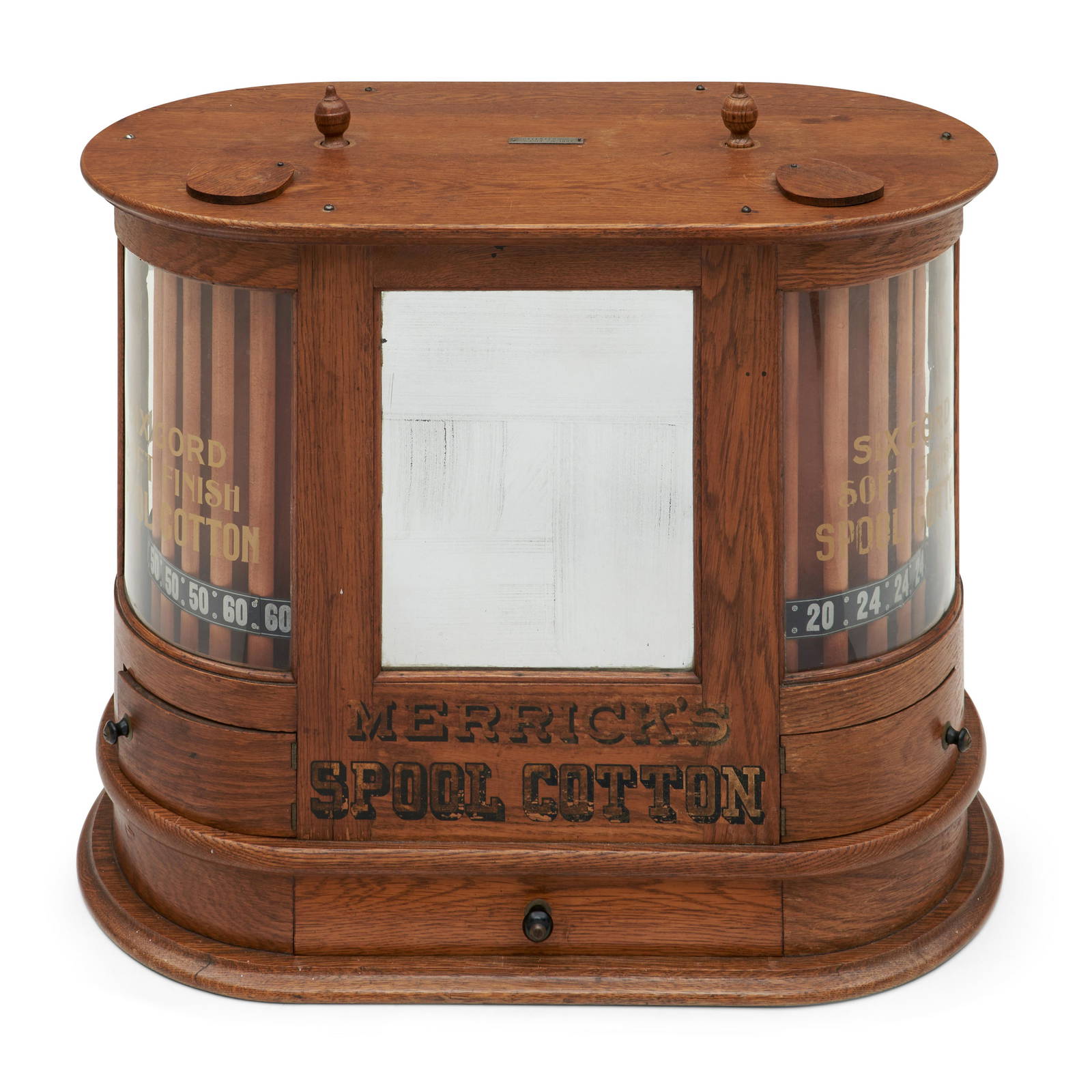 Merrick's Spool Cotton Thread Retail Display Cabinet, Holyoke ...