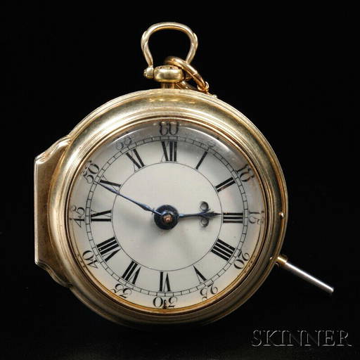 Thomas Mudge Gold Pair Cased Watch, London, C. 175