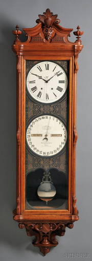 Oak Ithaca Regulator No. 1, Ithaca Calendar Clock