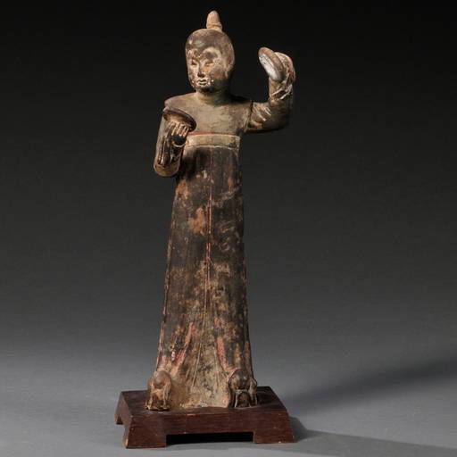Painted Pottery Figure of Musician, China, Tang Dynasty - Apr 27, 2014 ...
