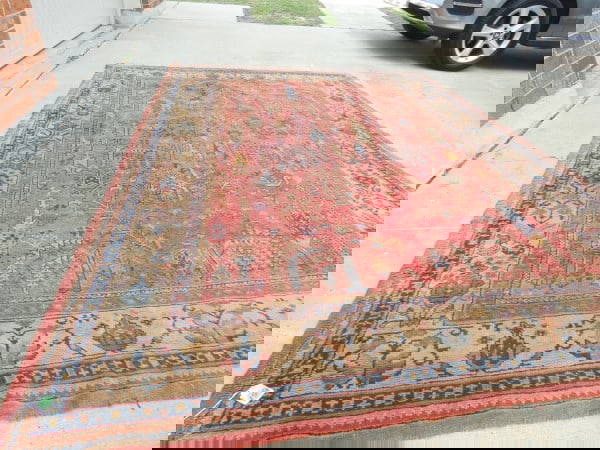 Antique Persian Style Wool Rug