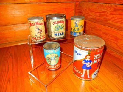 Antique Golden State Powdered Milk Advertising Barrel.