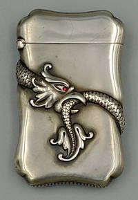 Sterling Silver Serpent Match Safe - Oct 23, 2019 | Blueberry Hill ...