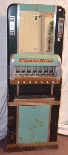 Vintage Cigarette Machine National Vendors