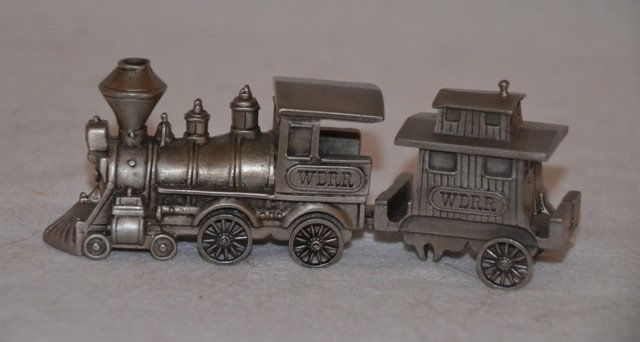 Walt Disney Pewter Character Train Set