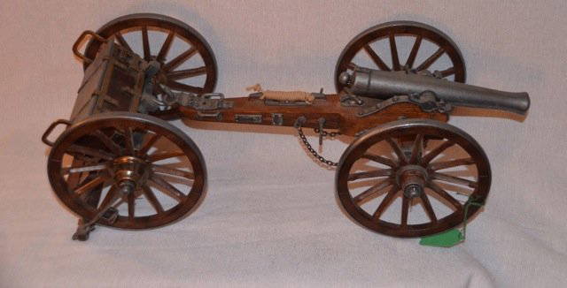 Model Canon And Ammo Cart