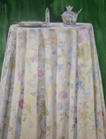 "Table Setting" Acrylic Painting - Sklarin 1933