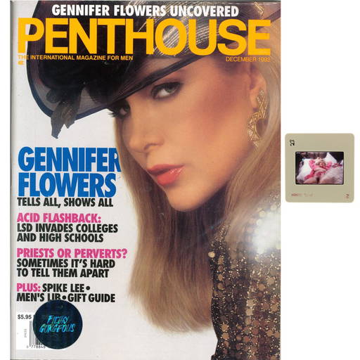 Gennifer Flowers 35mm By Bob Guccione & Dec 1992 Mag