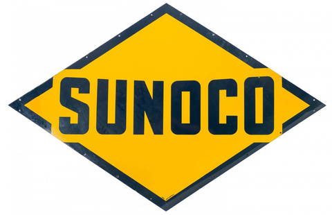 Sunoco Porcelain Sign