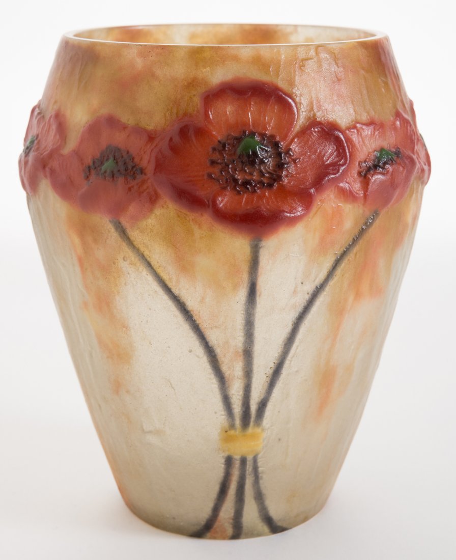 G. Argy Rousseau Poppies Vase