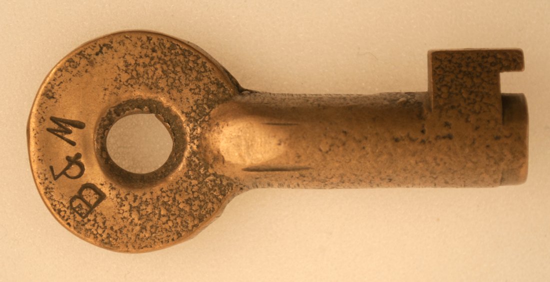 B&M Railroad Key