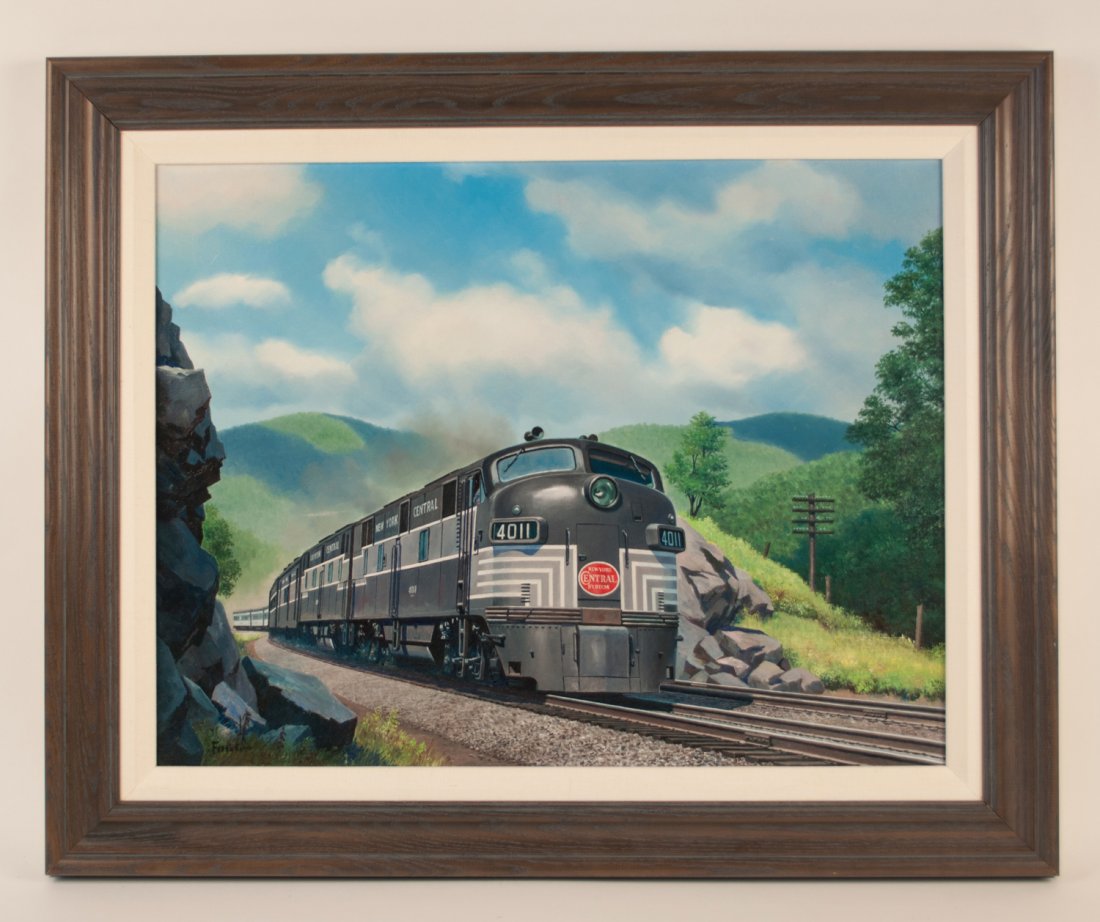 Original Howard Fogg Oil Painting of NYC #4011