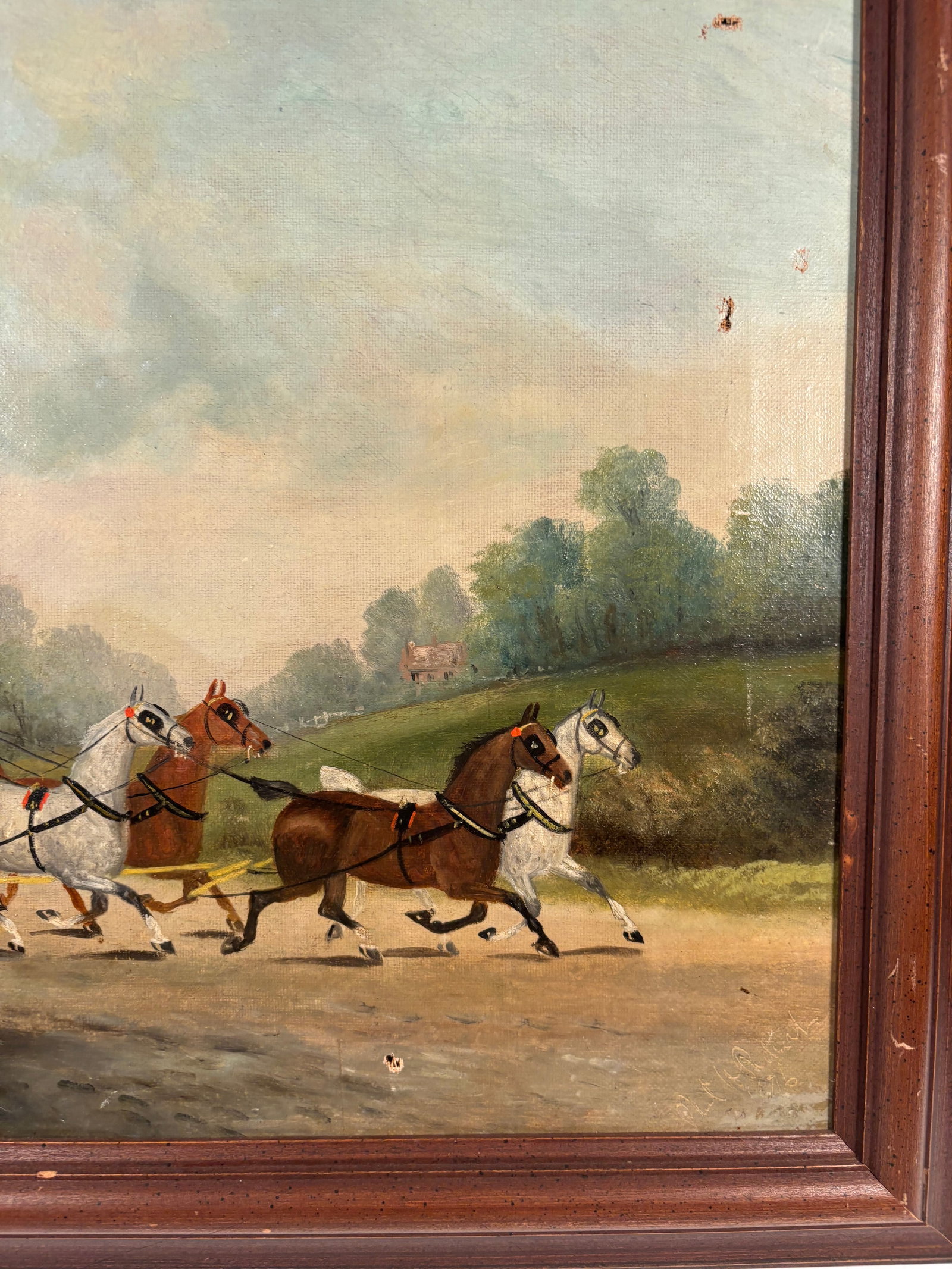 Philip Henry Rideout (british, 1860–1920) Coaching Scene Oil Painting ...