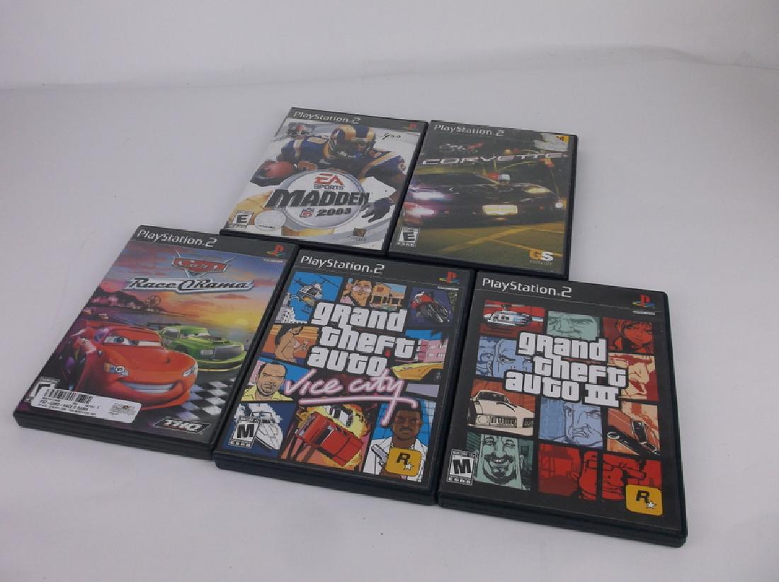 5 Sony Playstation 2 Game Ps2 Grand Theft Auto