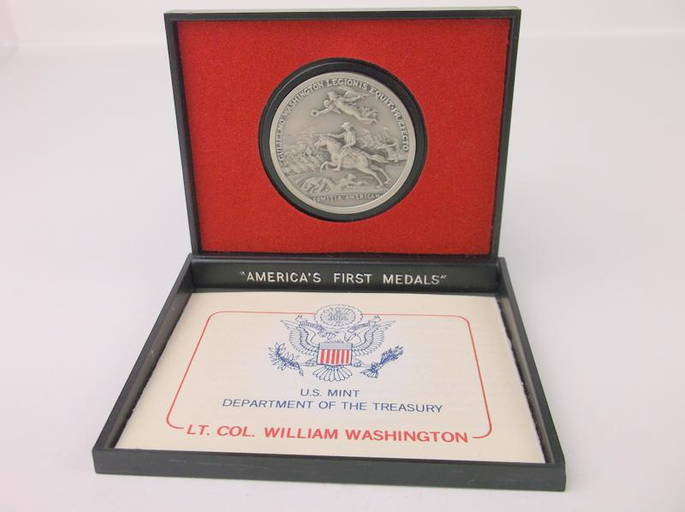 Americas First Medals William Washington Coin