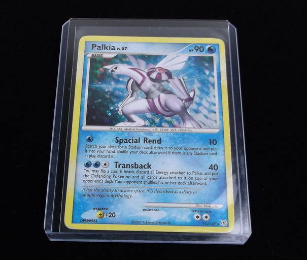 2007 Pokemon Palkia Rare Holo Card