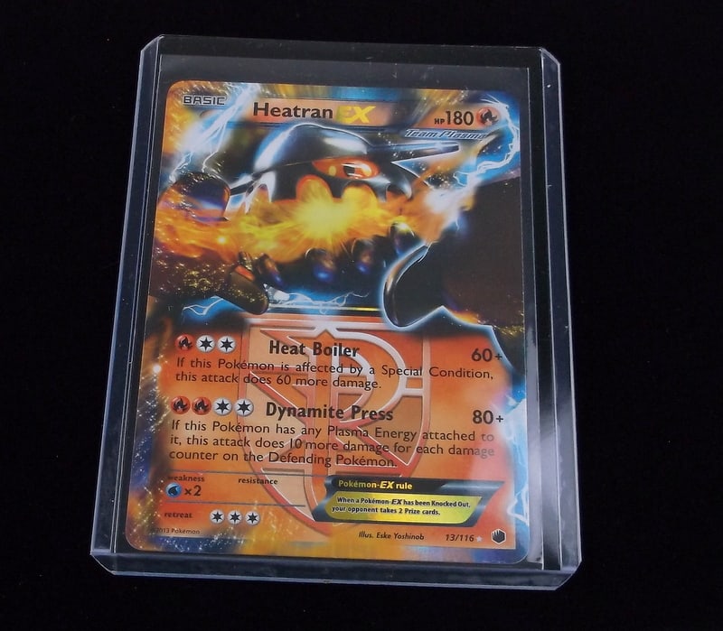 Unplayed 2013 Pokemon Heatran Ex Ultra Rare Plasma Auction
