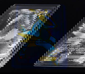 2011 Pokemon Cobalion Full Art Ultra Rare Unplayed Auction